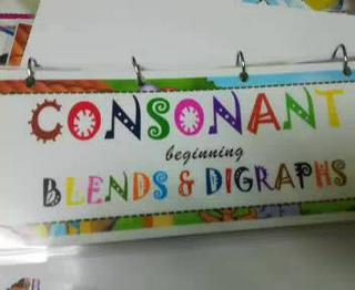 Consonant Blends and Digraphs Flip cards | Laminated | Word Builder| 94 ...