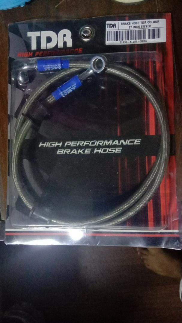 【日本限定モデル】 TECNIUM TECNIUM:テクニウム SPEEDBRAKES Aviation Brake Hose Stainless Steel Titanium Banjo ...