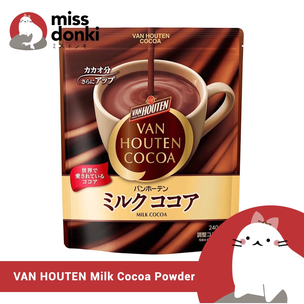 Japan Van Houten Cocoa Powder 240g | Shopee Philippines