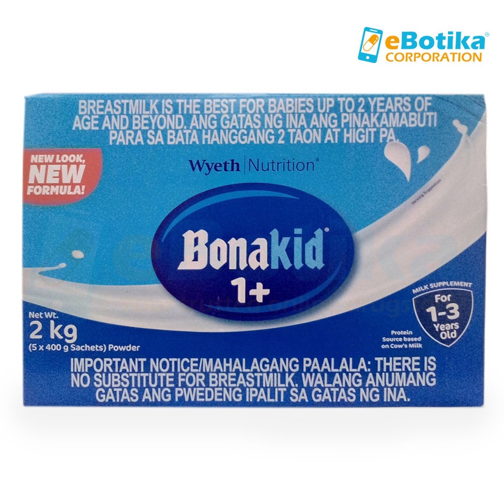 BONAKID 1-3 Years Old (New Look New Formula) 2kg | Shopee Philippines