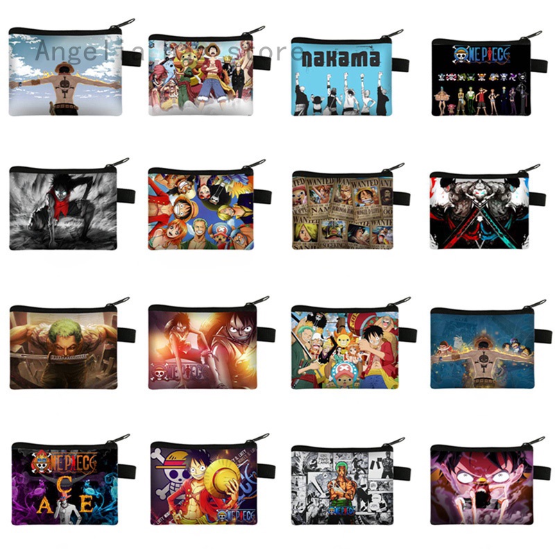 cute bag store Anime New One Piece Wallet One Piece Luffy Sauron Men's ...