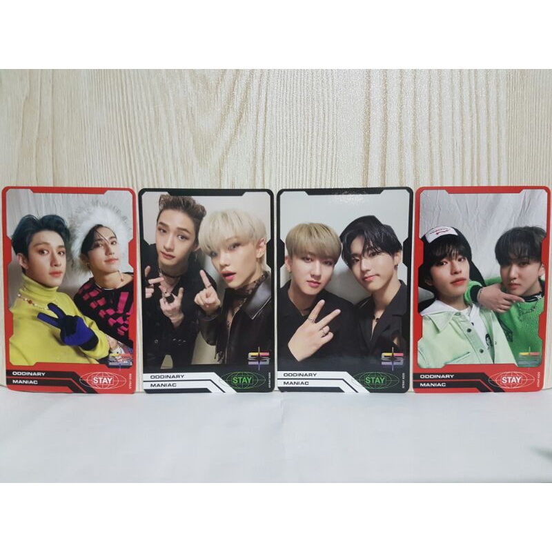 Stray Kids Chan Han Felix Changbin Seungmin Oddinary Official Unit Photocards | Shopee Philippines