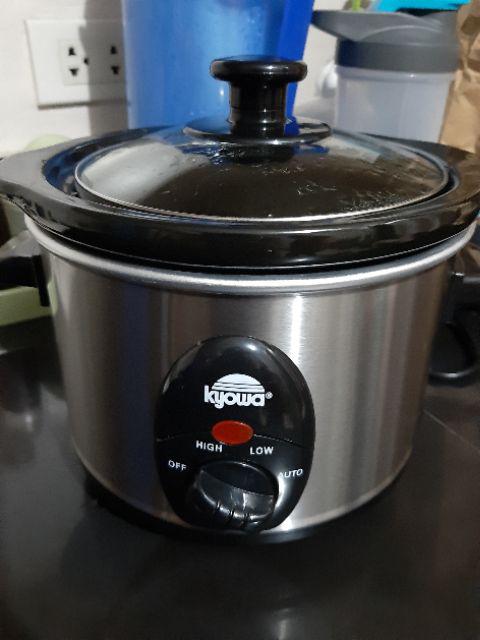 Kyowa Round Slow Cooker 1.5L (Stainless) KW-2800 | Shopee Philippines