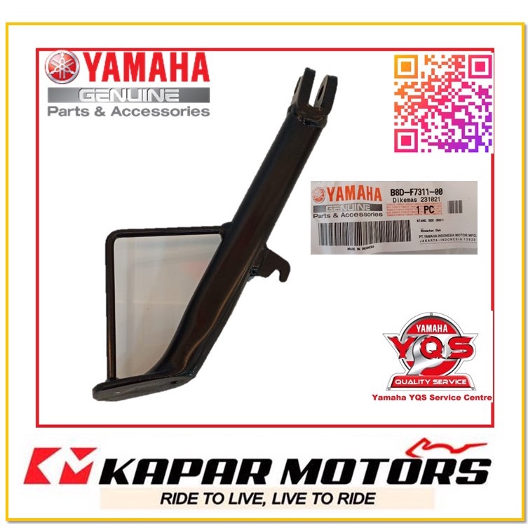 [100% Original] YAMAHA MT15 MT-15 SIDE STAND B8D-F7311-00 | Shopee ...