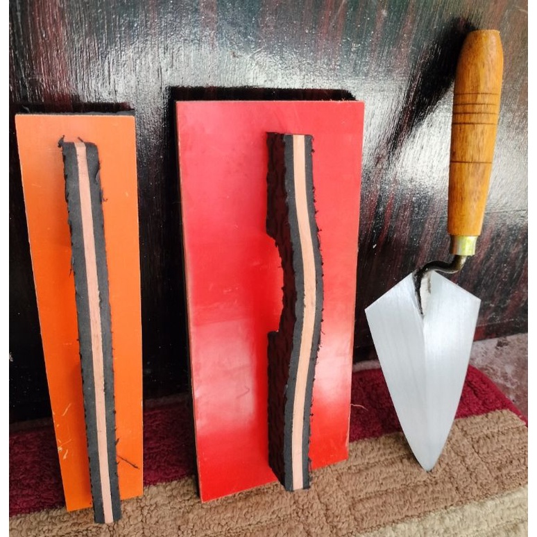 Cement Trowel and Plastering Trowel Set 3 pcs. | Shopee Philippines