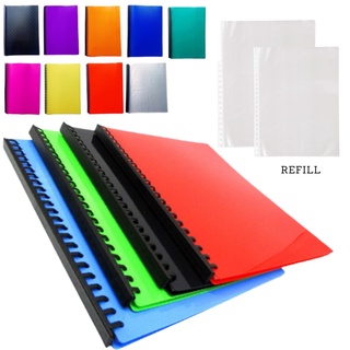 Clear book long clear books short / Clearbook Refill | Shopee Philippines