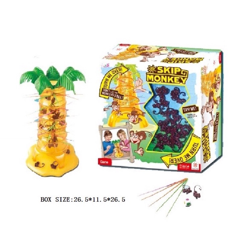 (Whiz Games) Skip Monkey The Falling Monkeys Logic Games Large Size ...