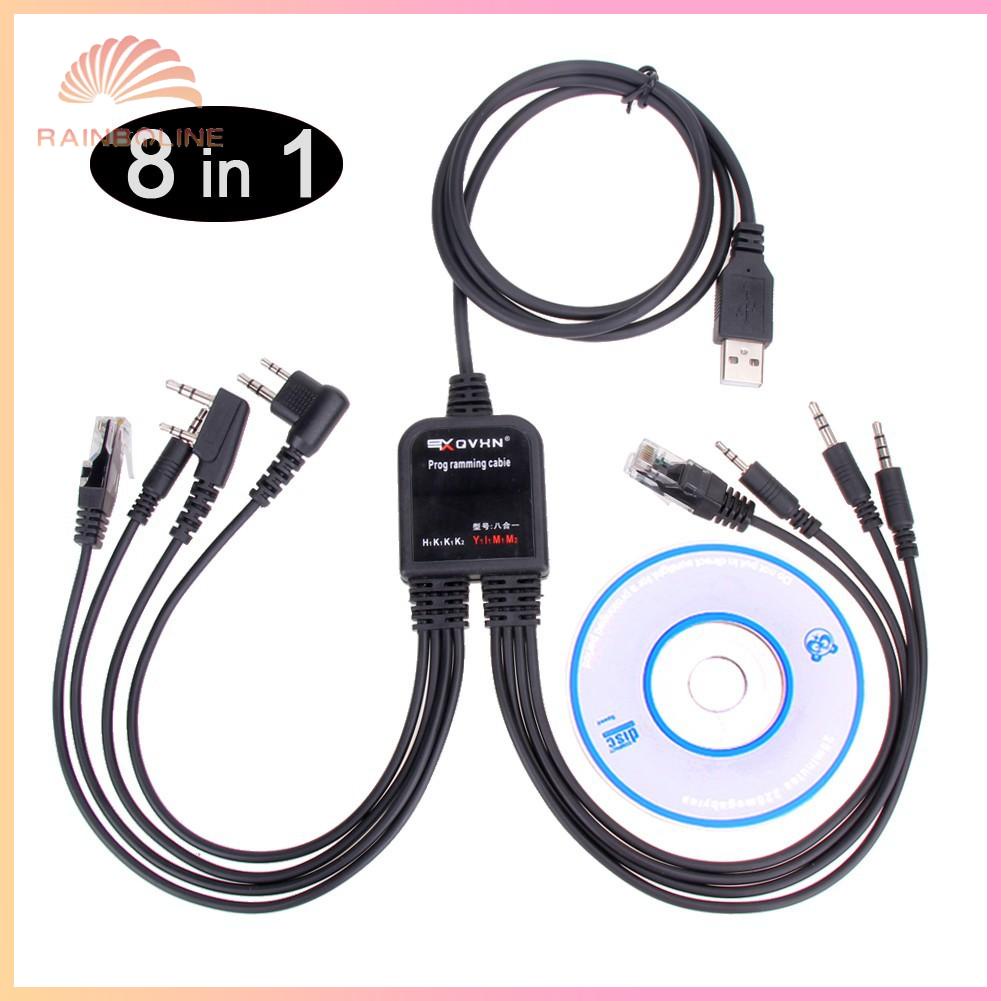 USB Program Cable for Baofeng Motorola Kenwood TYT QYT Radio | Shopee ...