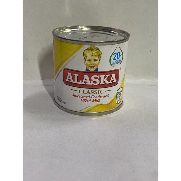 Alaska Classic Sweetened Condensed Filled Milk218g PER PC | Shopee ...