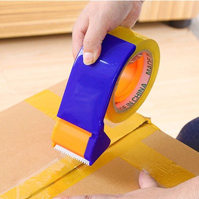 (Ready Box) OPP tape cutter Plastic Orange-Blue Size 50 mm (2 Inch ...