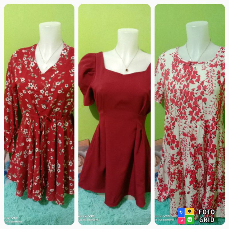 Jasmine trendy Dress Collection (pre loved) | Shopee Philippines