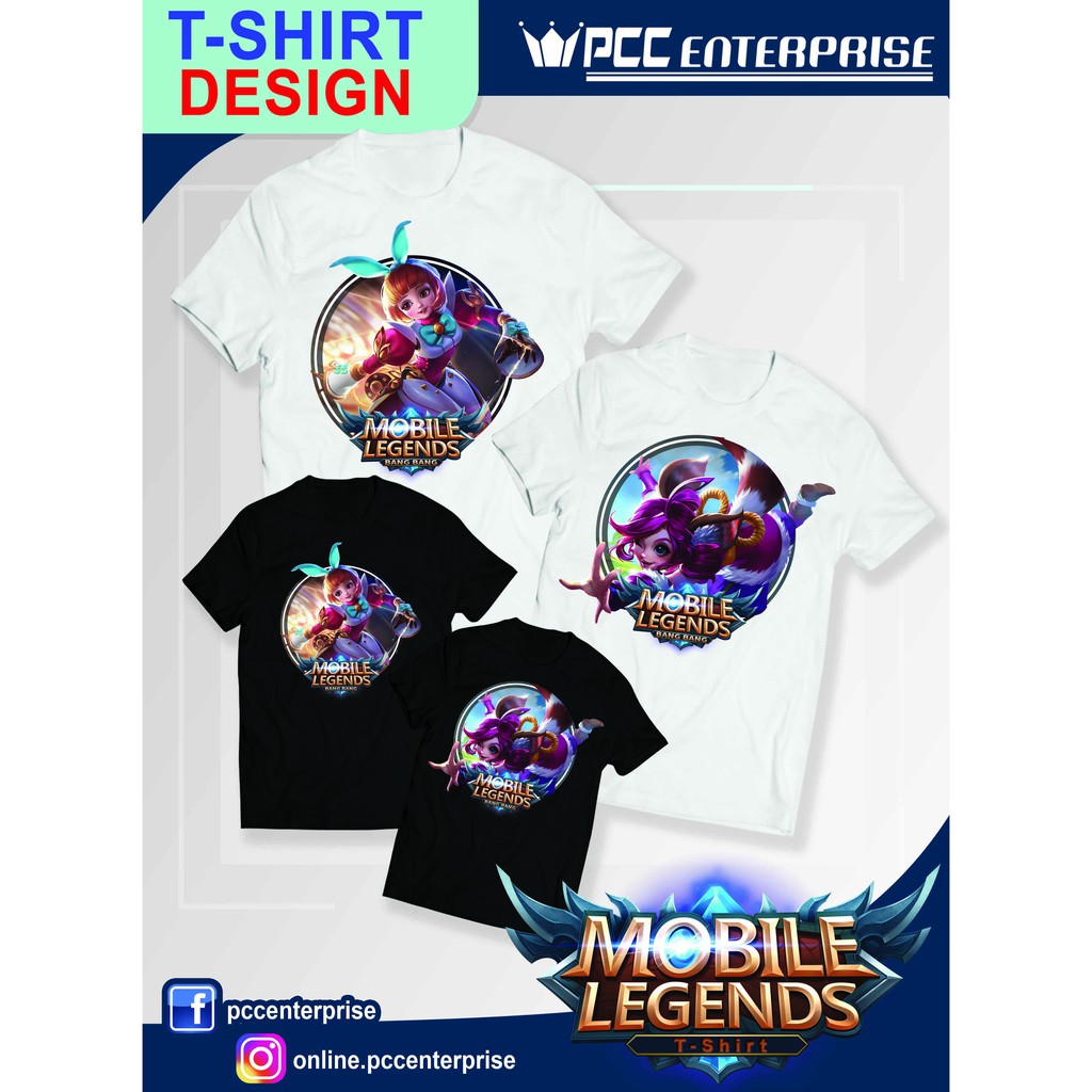Mobile Legends Customized T-Shirt | Shopee Philippines