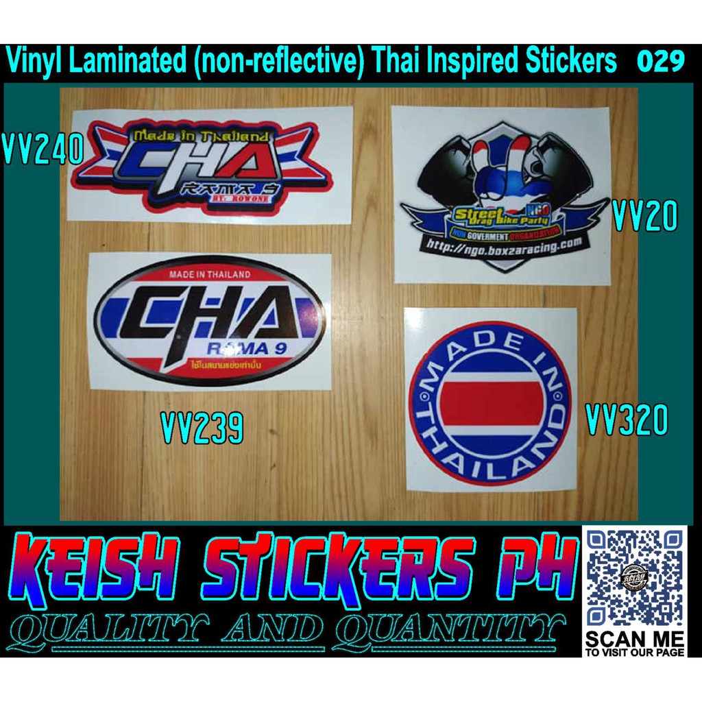 Vinyl Laminated Stickers 029 | Shopee Philippines