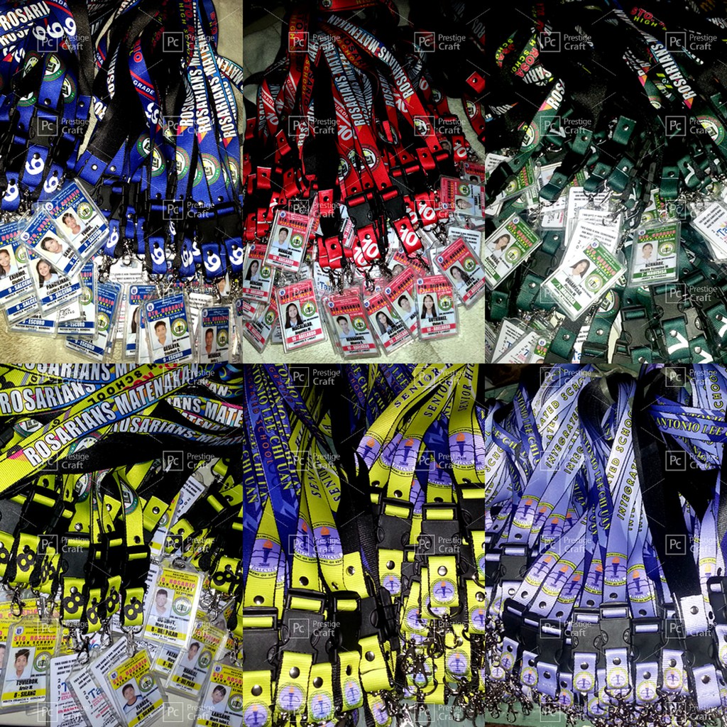 Customized / Personalized Sublimation Lanyard ID Lace 1" inch (15pcs ...