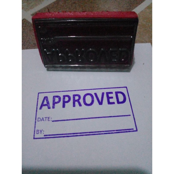 APPROVED STAMP MACHINE MADE | Shopee Philippines