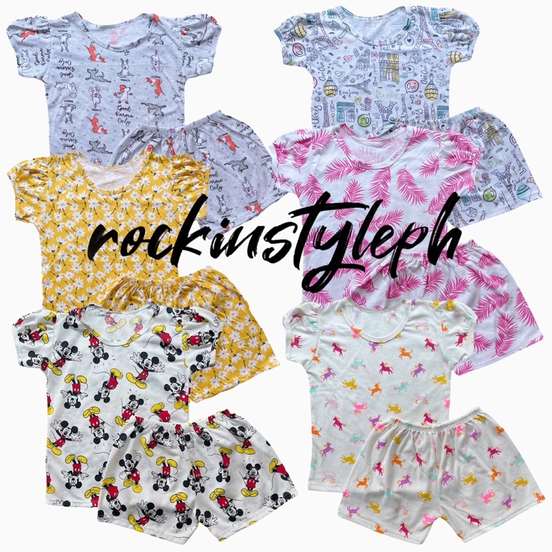 KIDS PUFF SLEEVE TERNO (1-3y/o) | Shopee Philippines