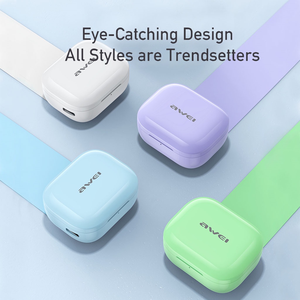 Awei T36 TWS Earbuds Wireless Bluetooth Ultra-long standby version 5.0 ...