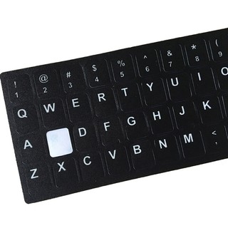 2pcs Universal English Replacement Keyboard Sticker alphabet letters ...