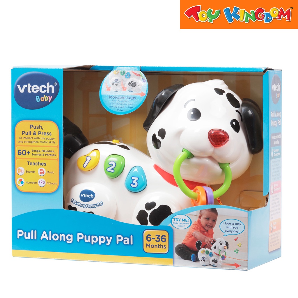 VTech Baby Pull Along Puppy Pal | Shopee Philippines