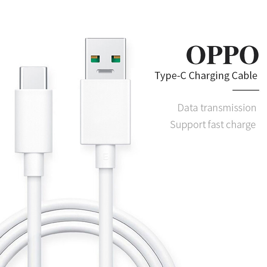 1M 2A OPPO Fast Charging Type-C Data USB-C Sync Charger Cable OPPO A5 ...