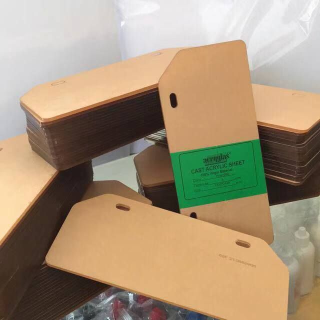 Acrylic MC. Plate Number 3mm/3.9in x 8.6in , 3mm/4in x 9in , 4.25x9in ...