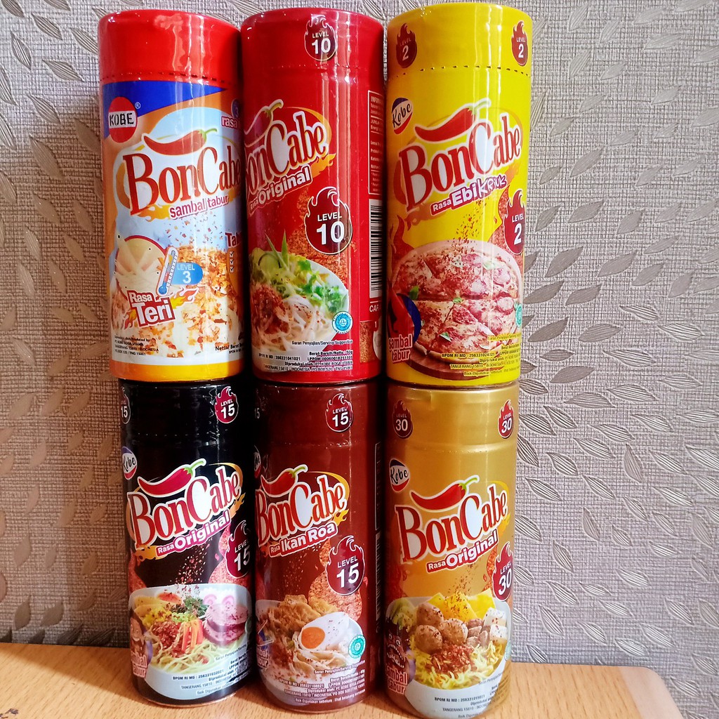 Bon Chili / Bon Chili Sambal Sprinkle / Level Dahsyat 50 Grams | Shopee ...