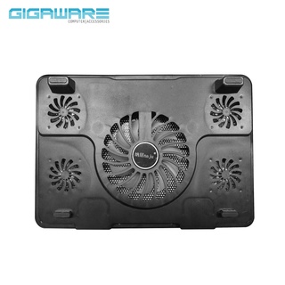 Gigaware Ergonomic Design USB Notebook Stand and Cooling Pad Cooler Fan ...