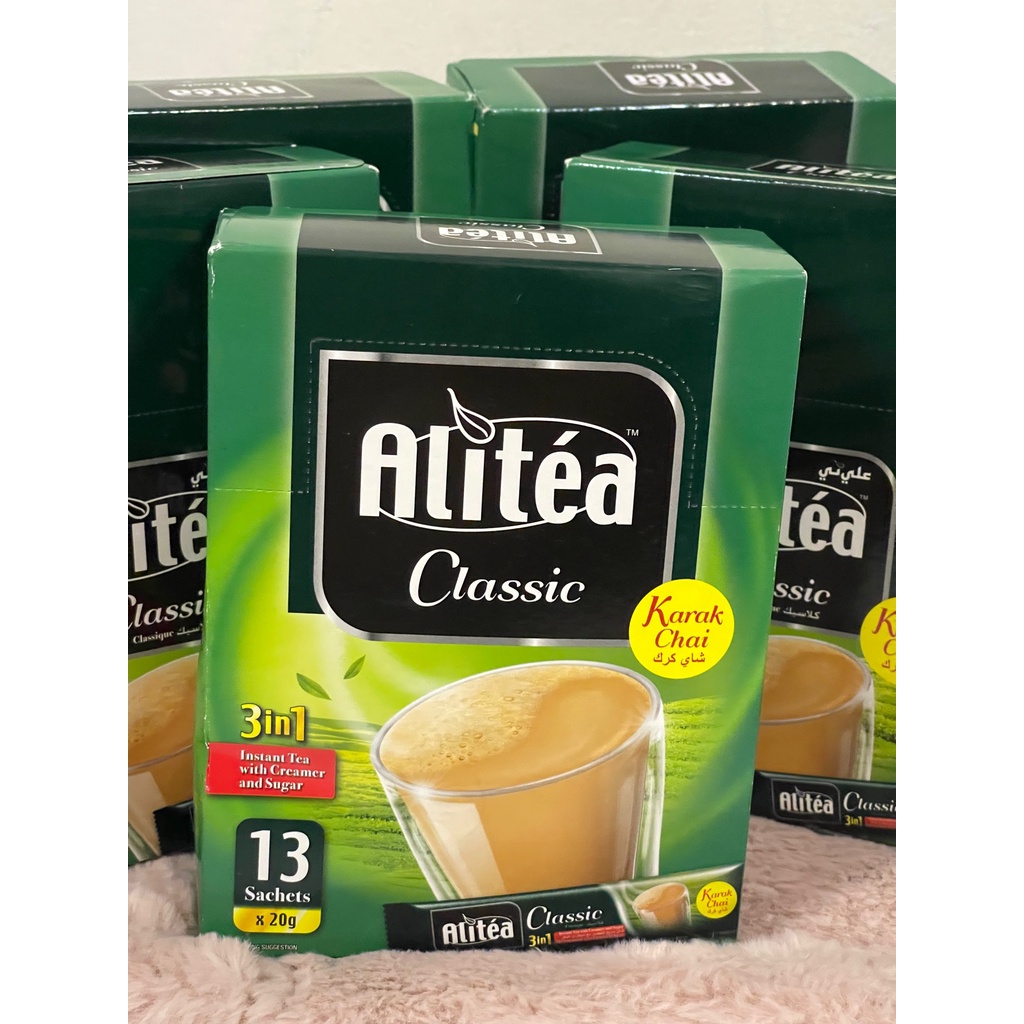 Alitea Classic Karak Tea Instant 13 sachets | Shopee Philippines