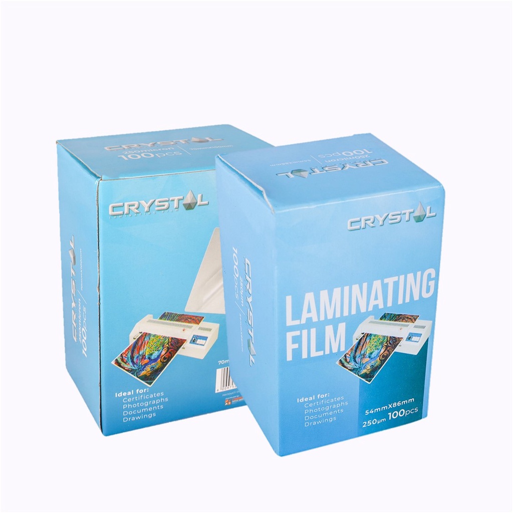 CRYSTAL Pre-cut Laminating Film 250microns | Shopee Philippines