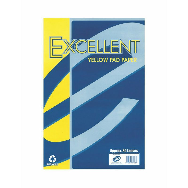 excellent-yellow-pad-paper-80-leaves-shopee-philippines