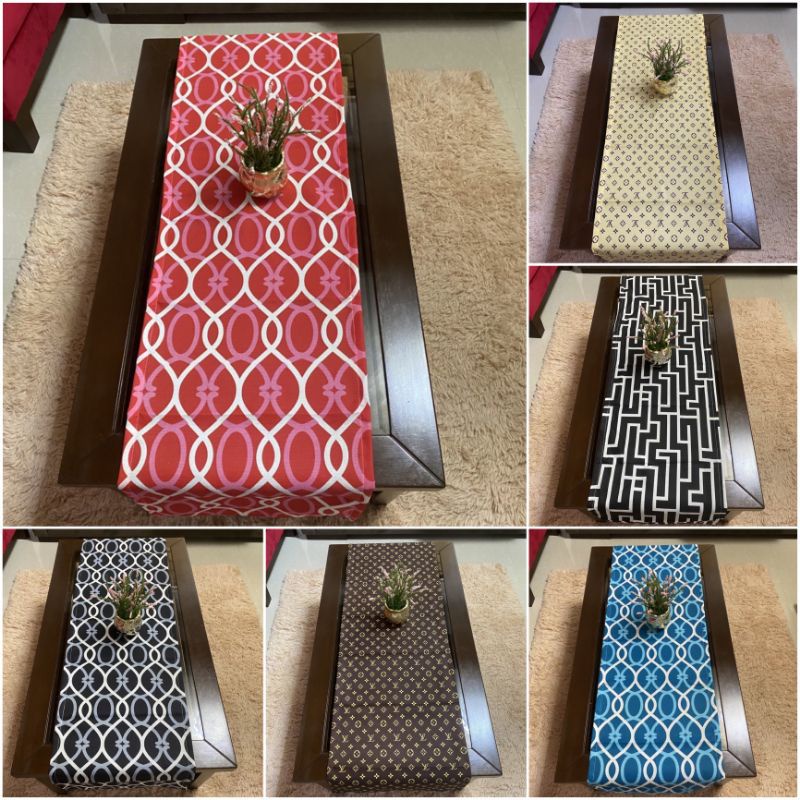 Center Table & Side Table Runner/ Cover 60x14 | Shopee Philippines