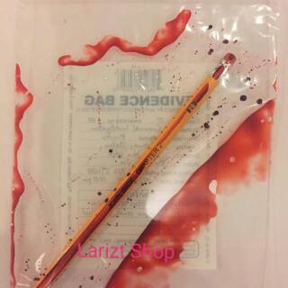 The Bloody Pencil John Wick Chapter 2 With Police Evidence Bag | Shopee ...