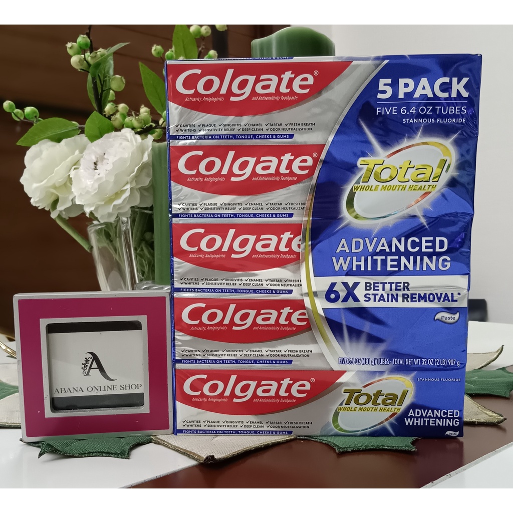 Colgate Total Whole Mouth Health Toothpaste 5pack | Shopee Philippines