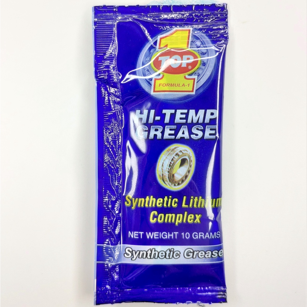 Genuine Top 1 Hi-Temp Synthetic Blend Lithium Grease 10g Sachet ...