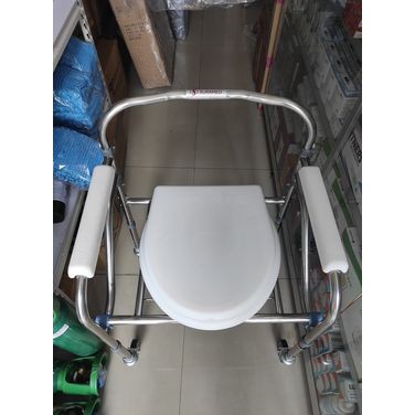 Skeleton Commode with Wheels for Obese | Shopee Philippines
