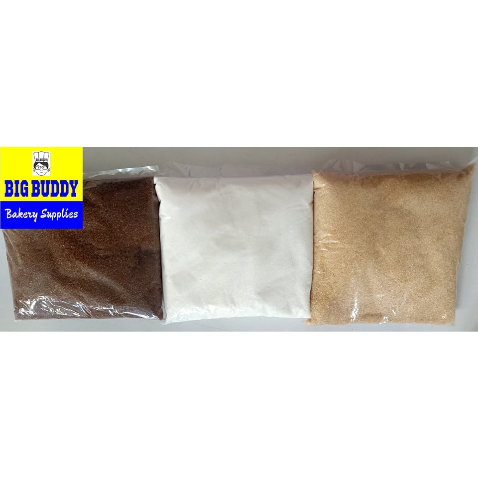 VMC White Sugar, La Carlota Brown Sugar, and Victoria Washed Sugar 1kg ...