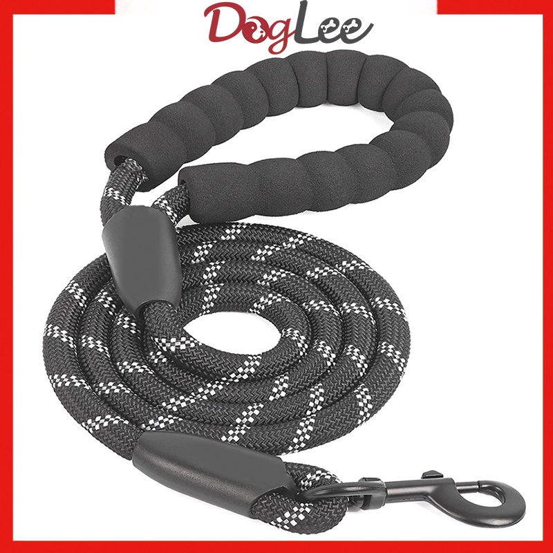 Strong Dog Leash with Padded Handle and Highly Reflective Threads Dog ...