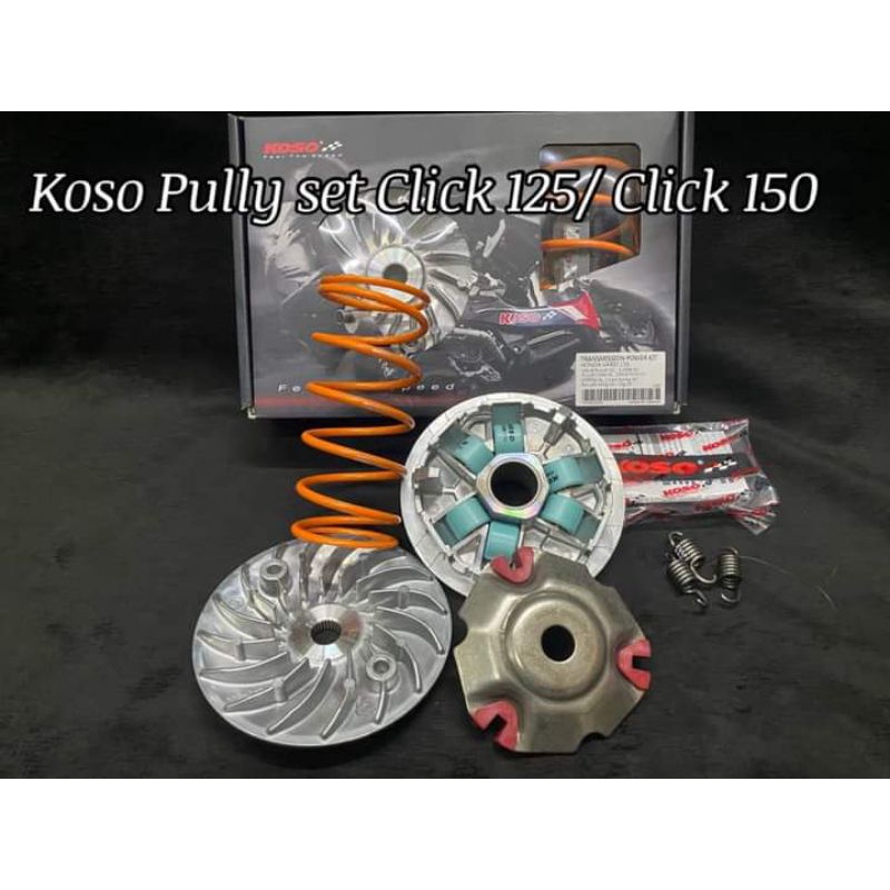 Koso Pulley Set Honda click 125/150 Power Kit | Shopee Philippines