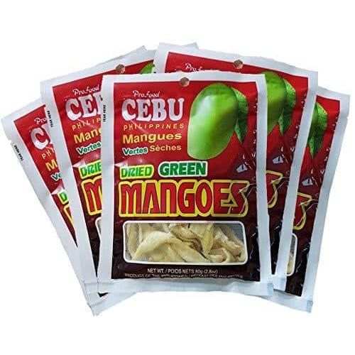 CEBU BRAND DRIED GREEN MANGO SLICE 100G | Shopee Philippines