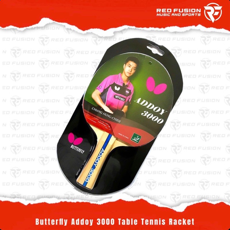 Butterfly Addoy 3000 Table Tennis Racket | Shopee Philippines