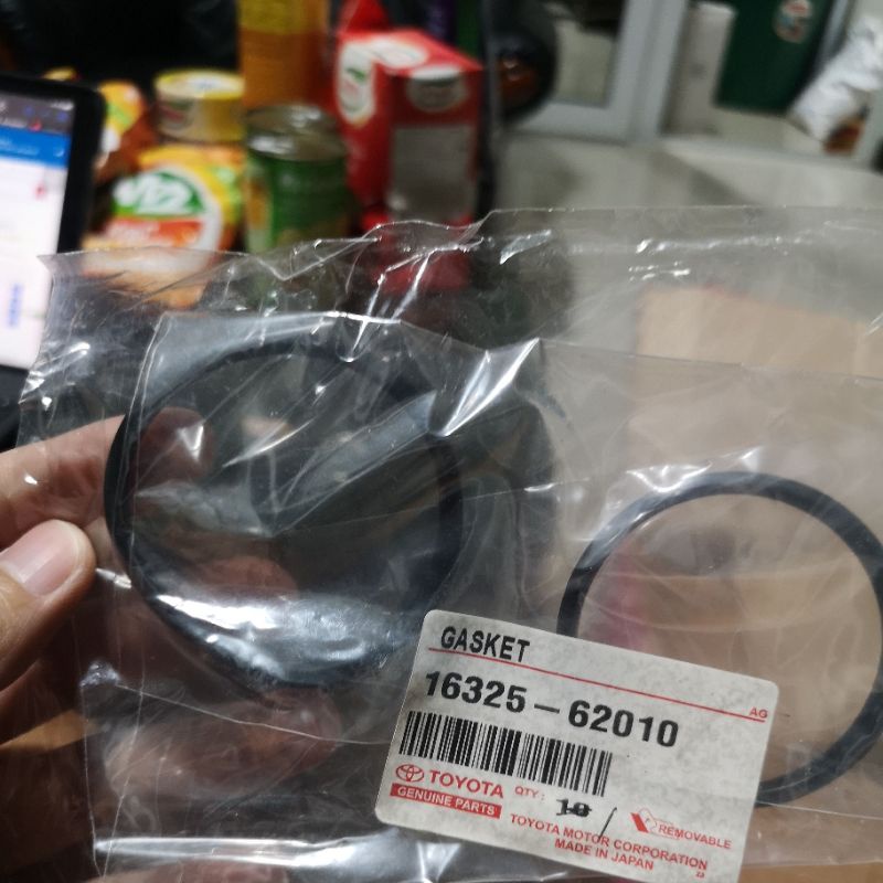 toyota gasket, water inlet housing 16325-62010 innova fortuner prado ...