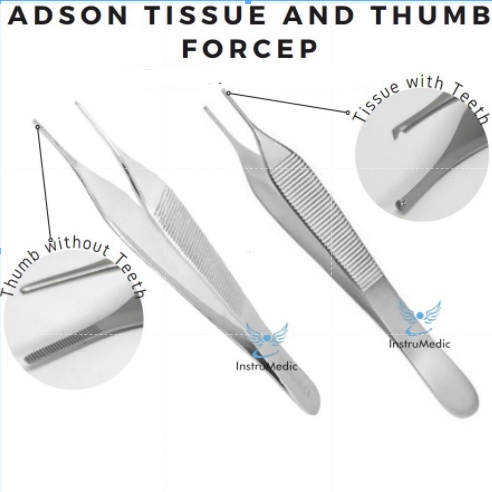 INS @ Adson Tissue and Thumb Forcep STANDARD QUALITY! | Shopee Philippines