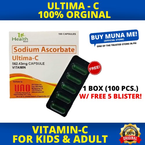 Ultima C | Sodium Ascorbate | Vitamin C 100% Original | Shopee Philippines