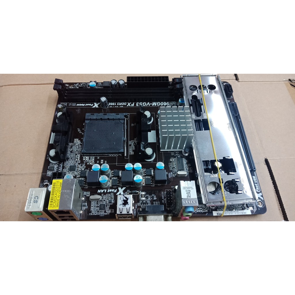 am3+ motherboard asrock 960gm-vgs3 fx ddr3 pcie v/s/l | Shopee Philippines