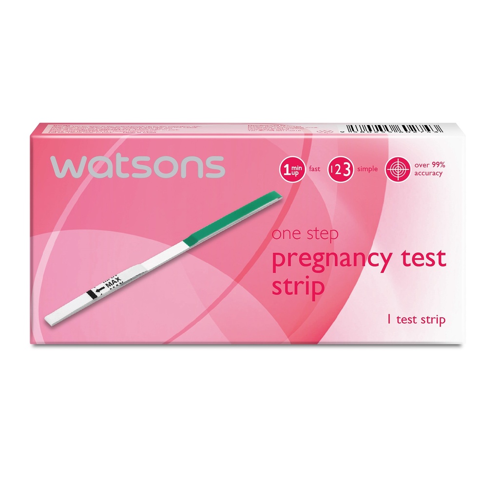 WATSONS One Step Pregnancy Test Strip 1S Shopee Philippines