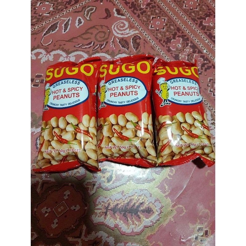 Sugo Grease Less Peanuts 50 Grams | Shopee Philippines