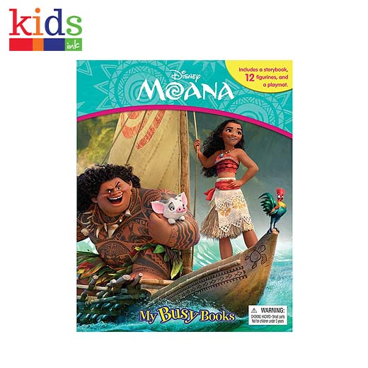 My Busy Book: Disney Moana Board Book for Kids - Kids Ink | Shopee ...
