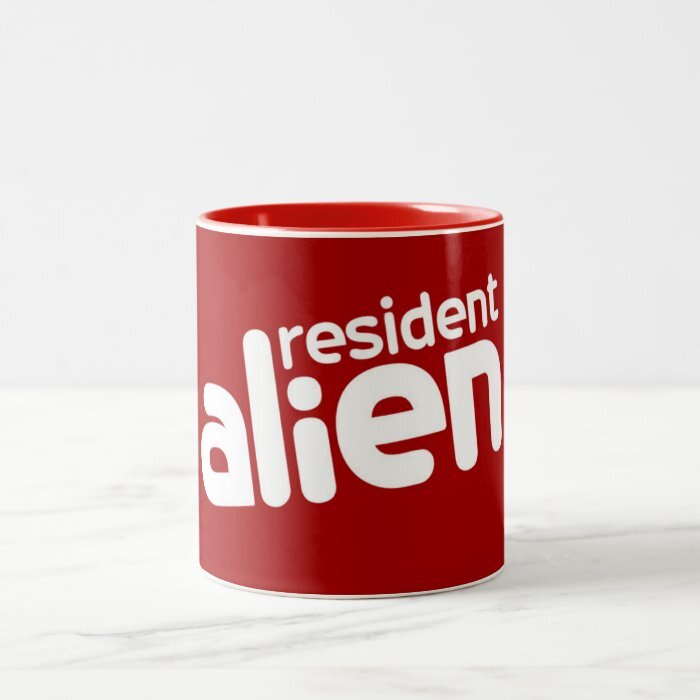 Resident Alien TV Series Coffee Mug Digital Printing Peek and Pick ...