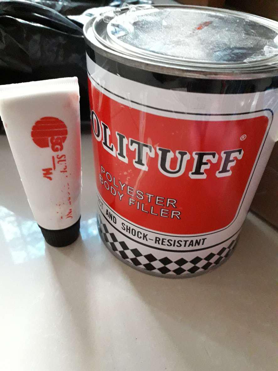 Polituff Body Filler ( 1 Liter ) | Shopee Philippines