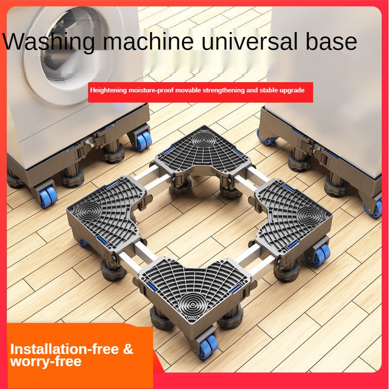 Washing Machine stand Base Bracket Refrigerator Bracket Storage Rack ...